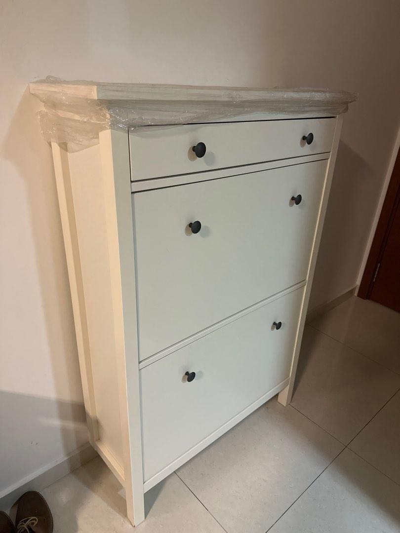 Ikea Hemnes Shoe Cabinet, Furniture & Home Living, Furniture, Other ...