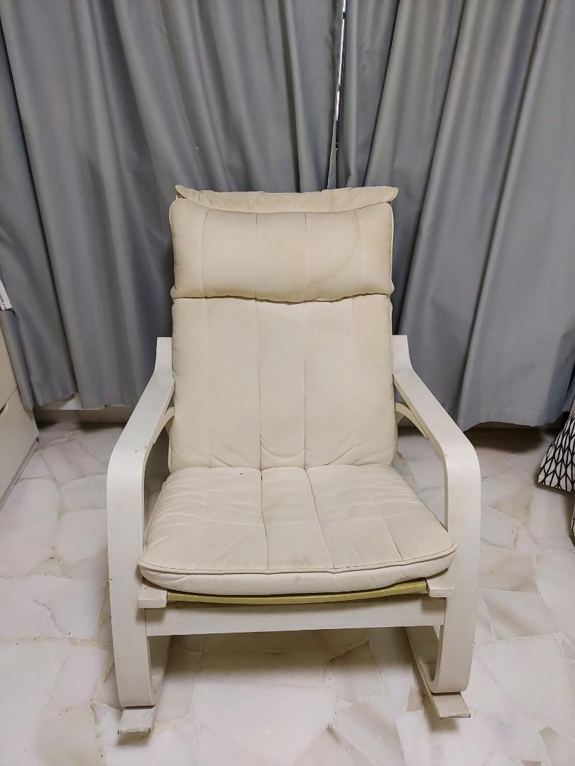 Ikea Poang rocking chair, Furniture & Home Living, Furniture, Chairs on ...