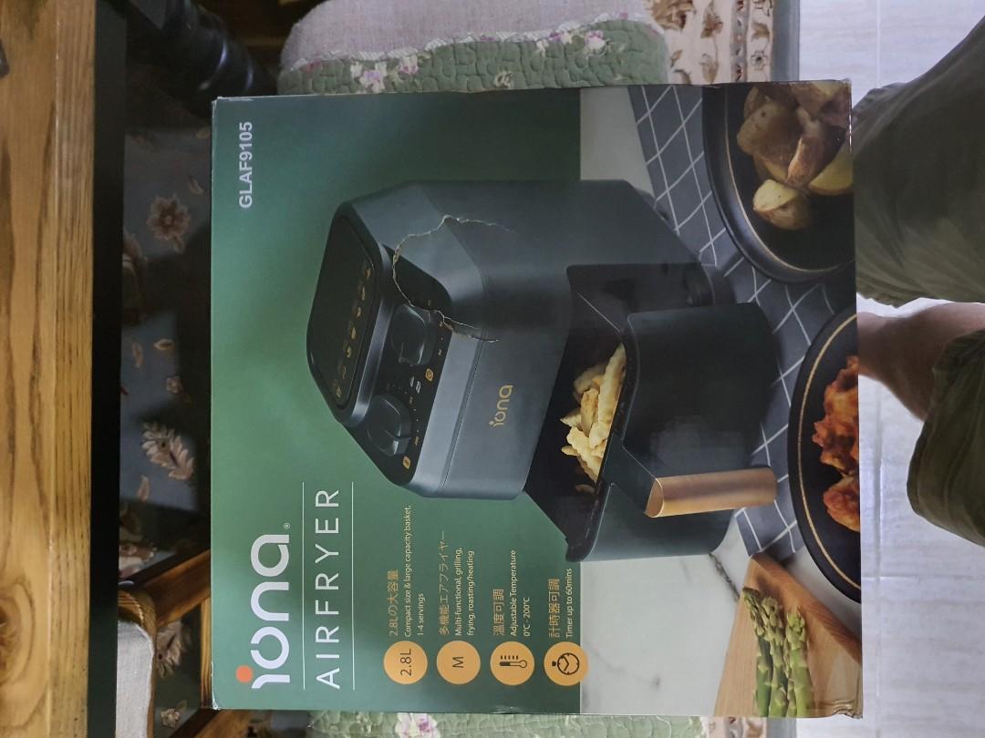 Iona 2.8L Air Fryer Brand New, TV & Home Appliances, Kitchen Appliances ...