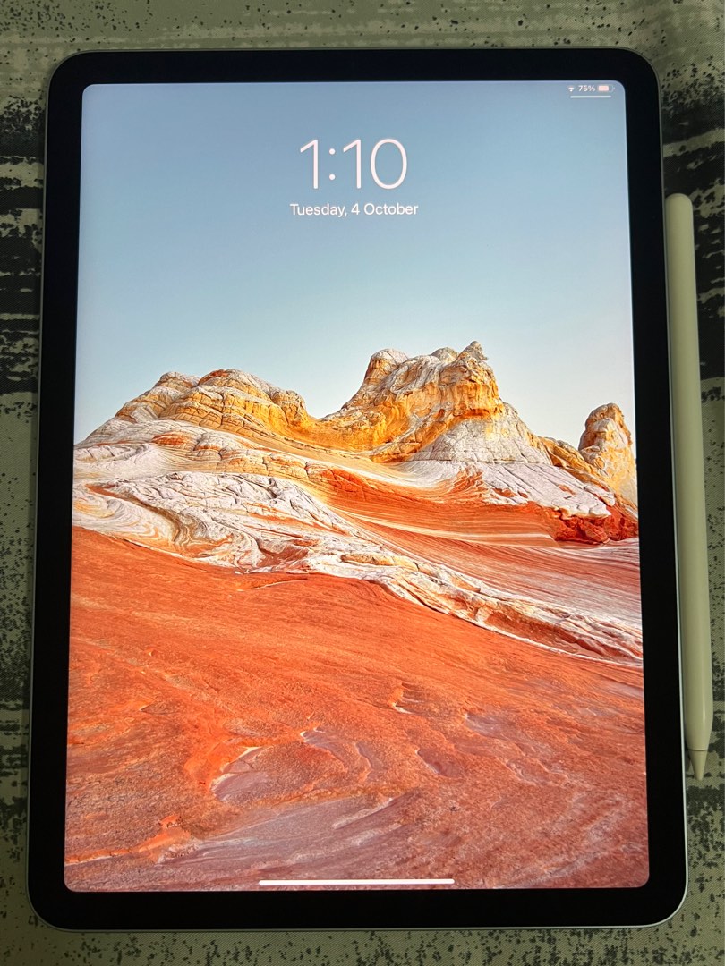 iPad Air 4th Gen (Sky Blue) with Apple Pencil, Computers & Tech ...