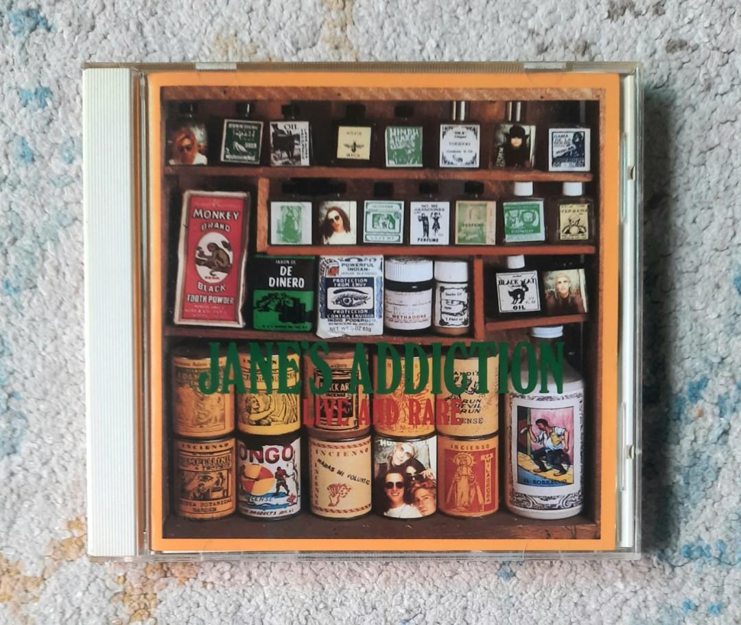 Jane's Addiction - Live And Rare CD, Hobbies & Toys, Music & Media, CDs ...