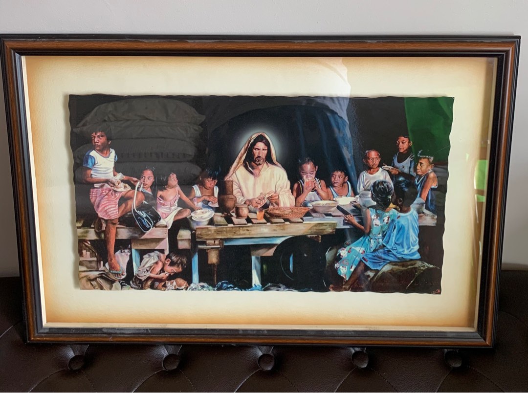 Joey Velasco Last Supper Poster, Furniture & Home Living, Home Decor ...