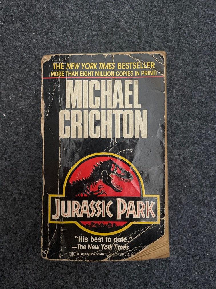 Jurassic park, Hobbies & Toys, Books & Magazines, Fiction & Non-Fiction ...
