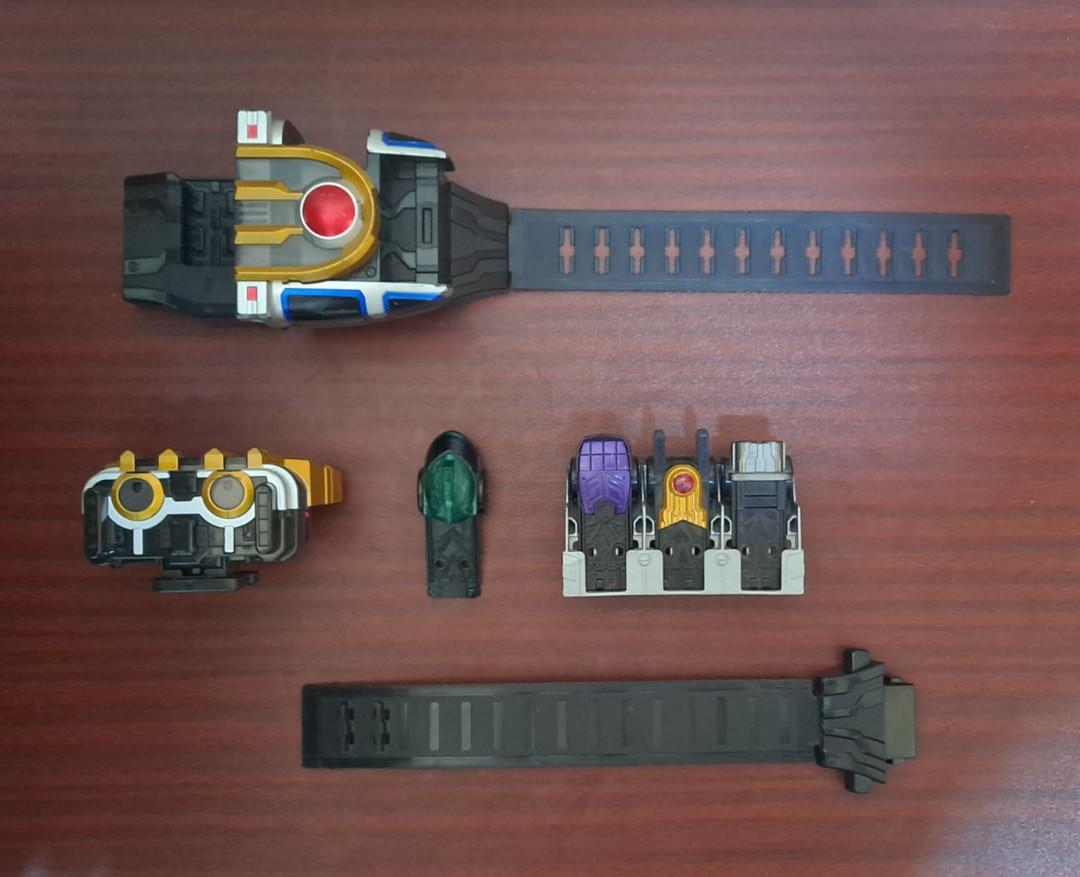 Kamen Rider Kiva Henshin Items and Weapons Set DX Kivat Belt,Ixa Belt ...