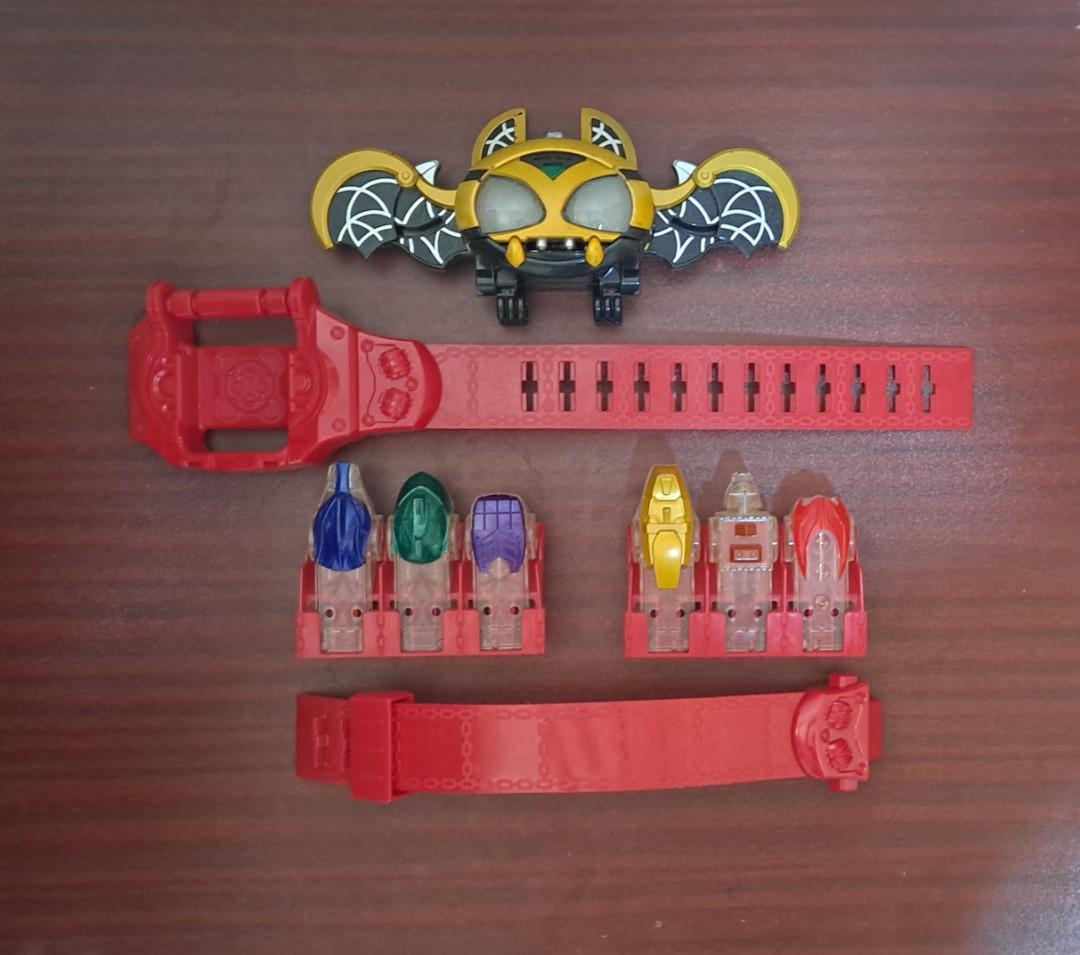 Kamen Rider Kiva Henshin Items and Weapons Set DX Kivat Belt,Ixa Belt ...