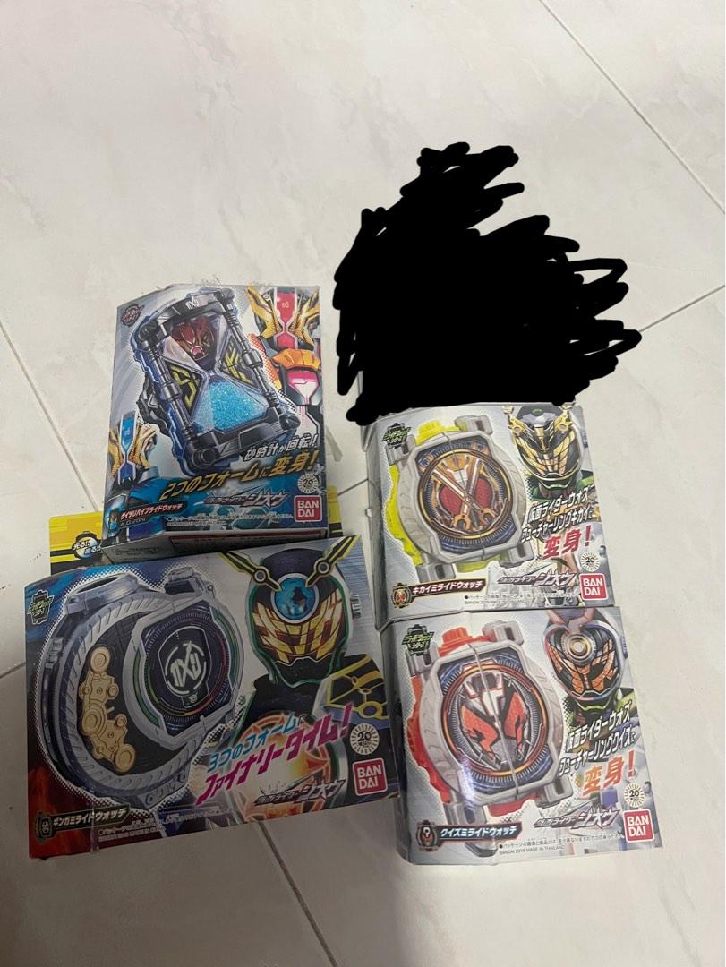 Kamen rider Zi-O Woz DX Miride Watches and Geiz revive, Hobbies & Toys ...