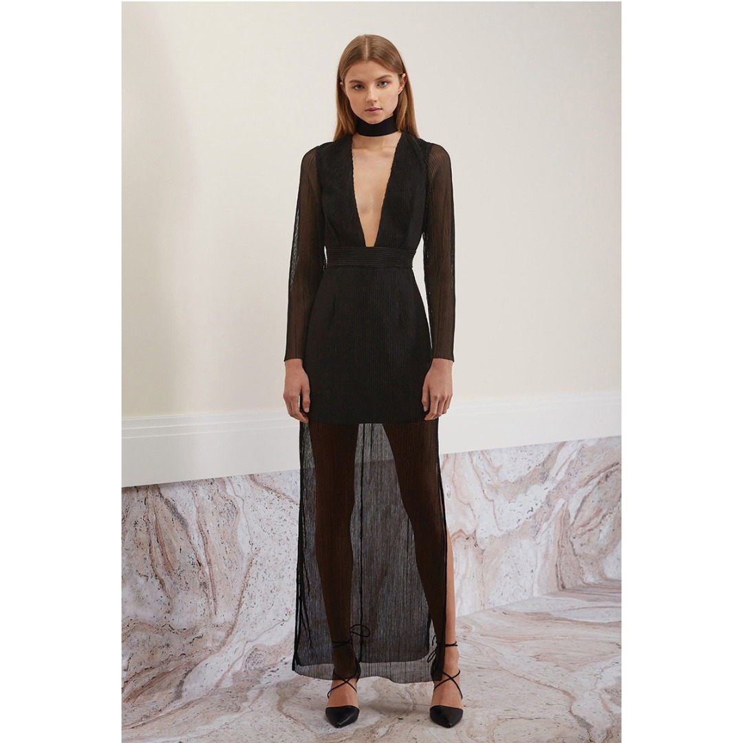 Keepsake Step Down Maxi Dress, Women's Fashion, Dresses & Sets, Evening ...