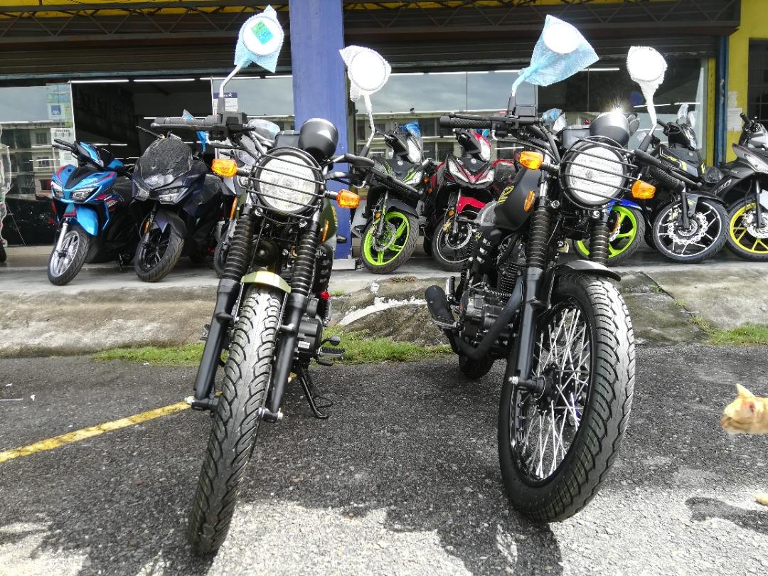 KEEWAY CAFE RACER 152 CLASSIC BIKE LOW DEPOSIT, Motorbikes on Carousell