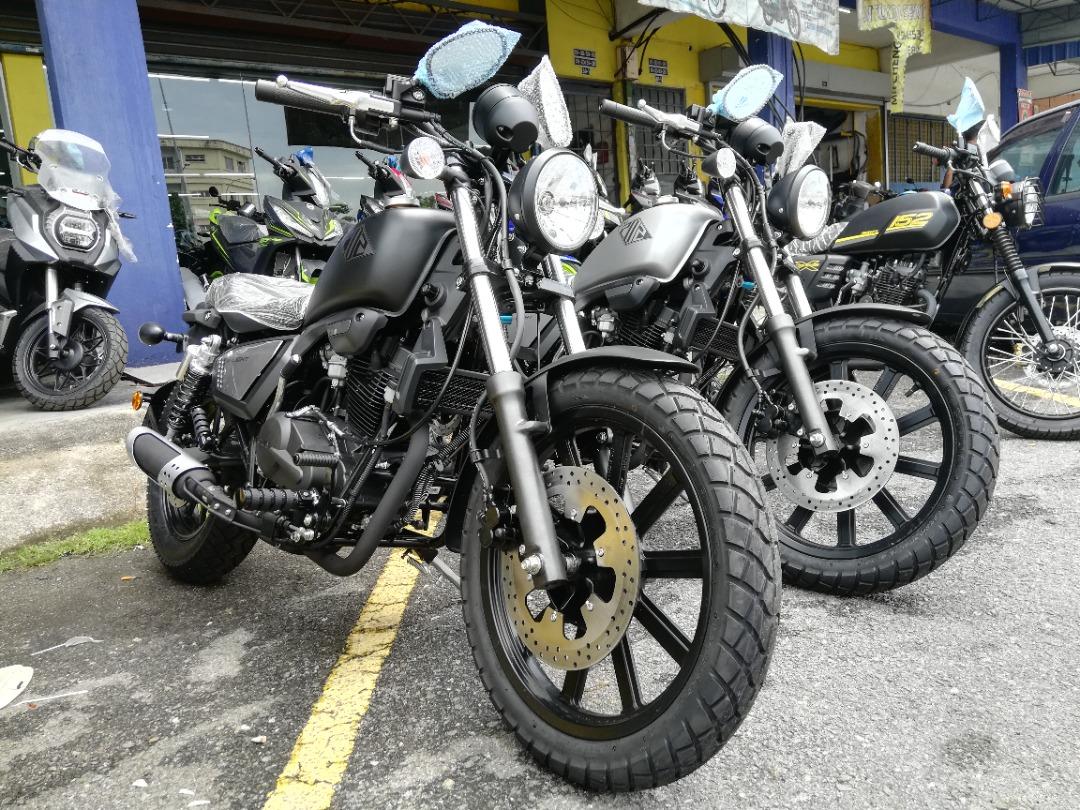 KEEWAY K-LIGHT 202 CRUISER CHOPPER EASY RIDER READY STOCK LOW DEPOSIT ...