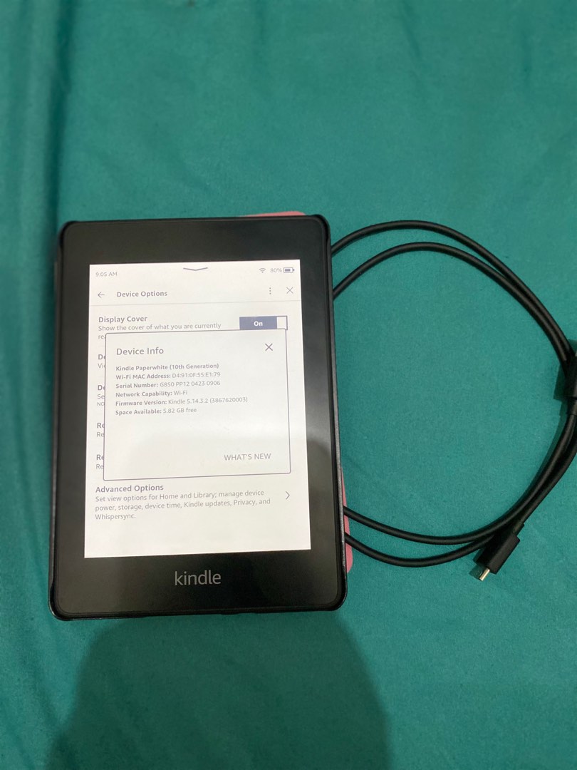 Kindle 10th generation Paperwhite 8gb, Mobile Phones & Gadgets, E ...