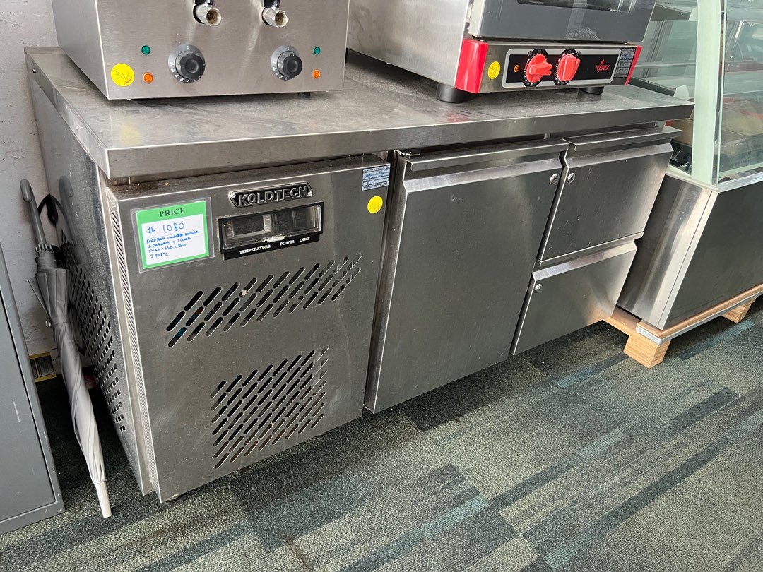 Koldtech one door Counter Chiller with 2 Drawers, TV & Home Appliances ...