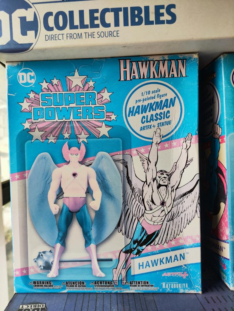 (Kotobukiya) DC UNIVERSE HAWKMAN CLASSIC ARTFX+ STATUE, Hobbies & Toys ...