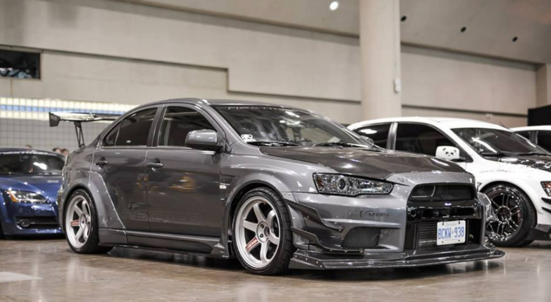 Lancer Ex/ Evo X Front Carbon Lower Lip (CF), Car Accessories ...