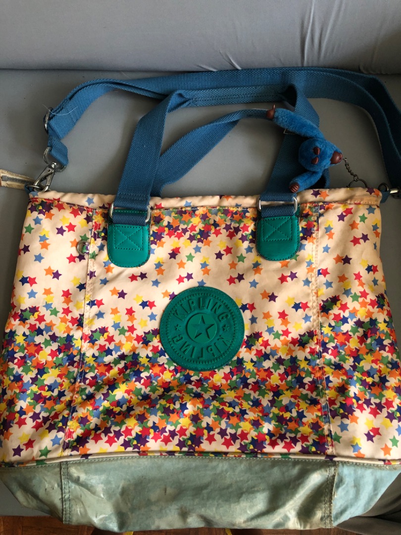 Large Kipling Stars Shoulder Bag, Women's Fashion, Bags & Wallets ...
