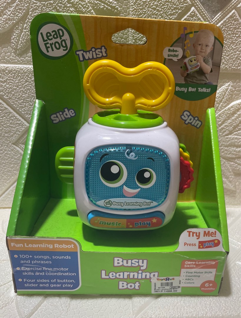 Leap Frog Busy Learning Bot, Babies & Kids, Infant Playtime on Carousell