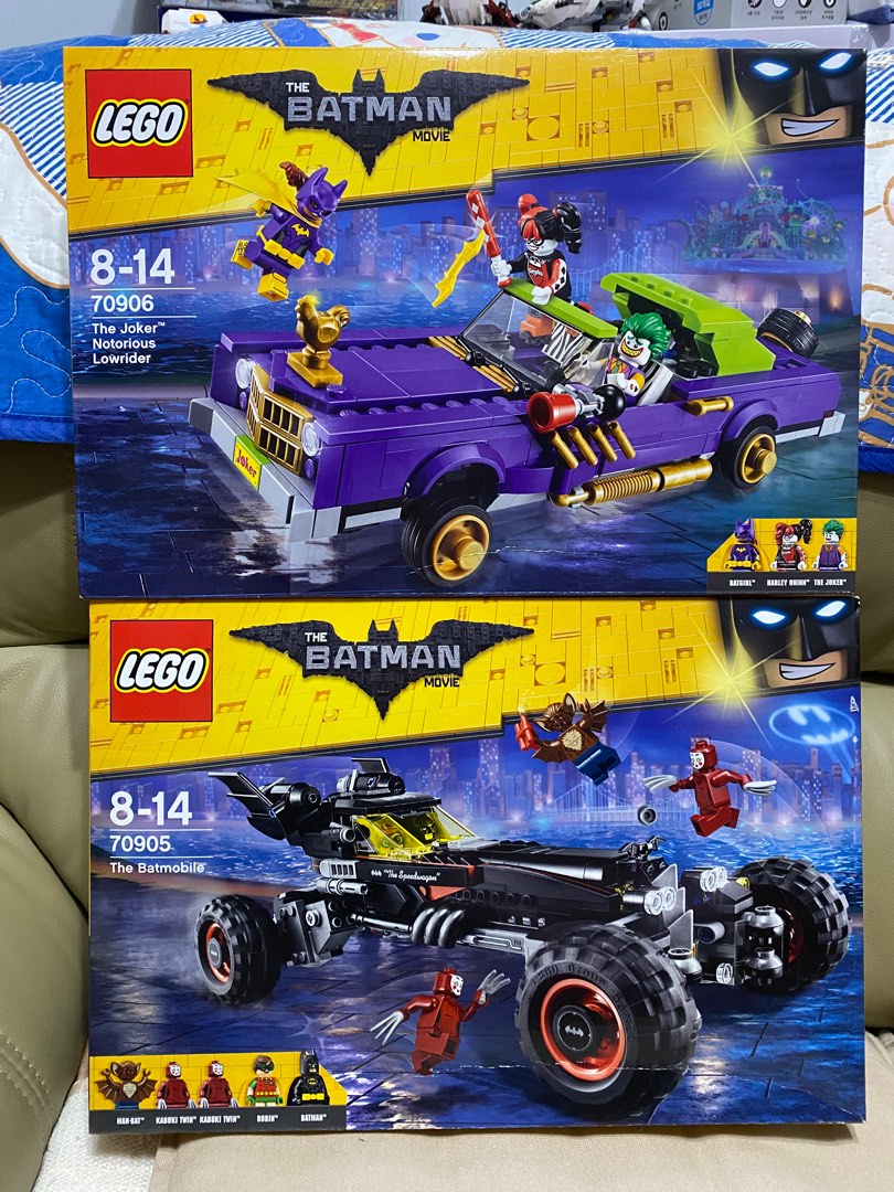 Lego 70905 & 70906 Batman -2盒, 興趣及遊戲, 玩具 & 遊戲類 - Carousell