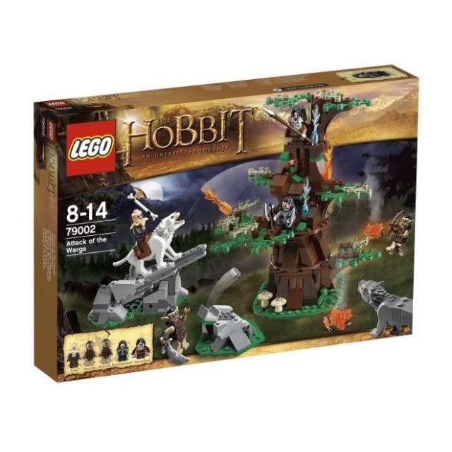 LEGO The Hobbit 79002: Attack of the Wargs, Hobbies & Toys, Toys ...