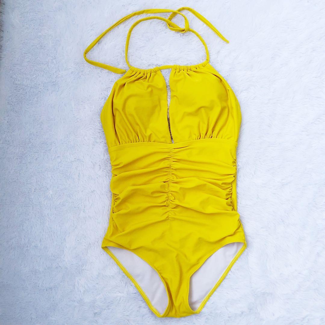 LEMON YELLOW BIKINI, Olah Raga, Baju Olahraga di Carousell