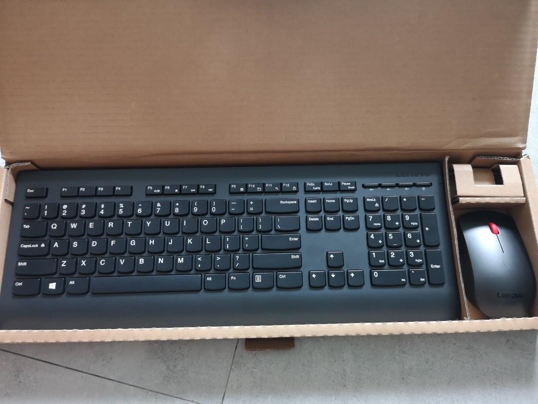Lenovo Wireless Keyboard Mouse Combo Computers Tech Parts Accessories Computer Keyboard