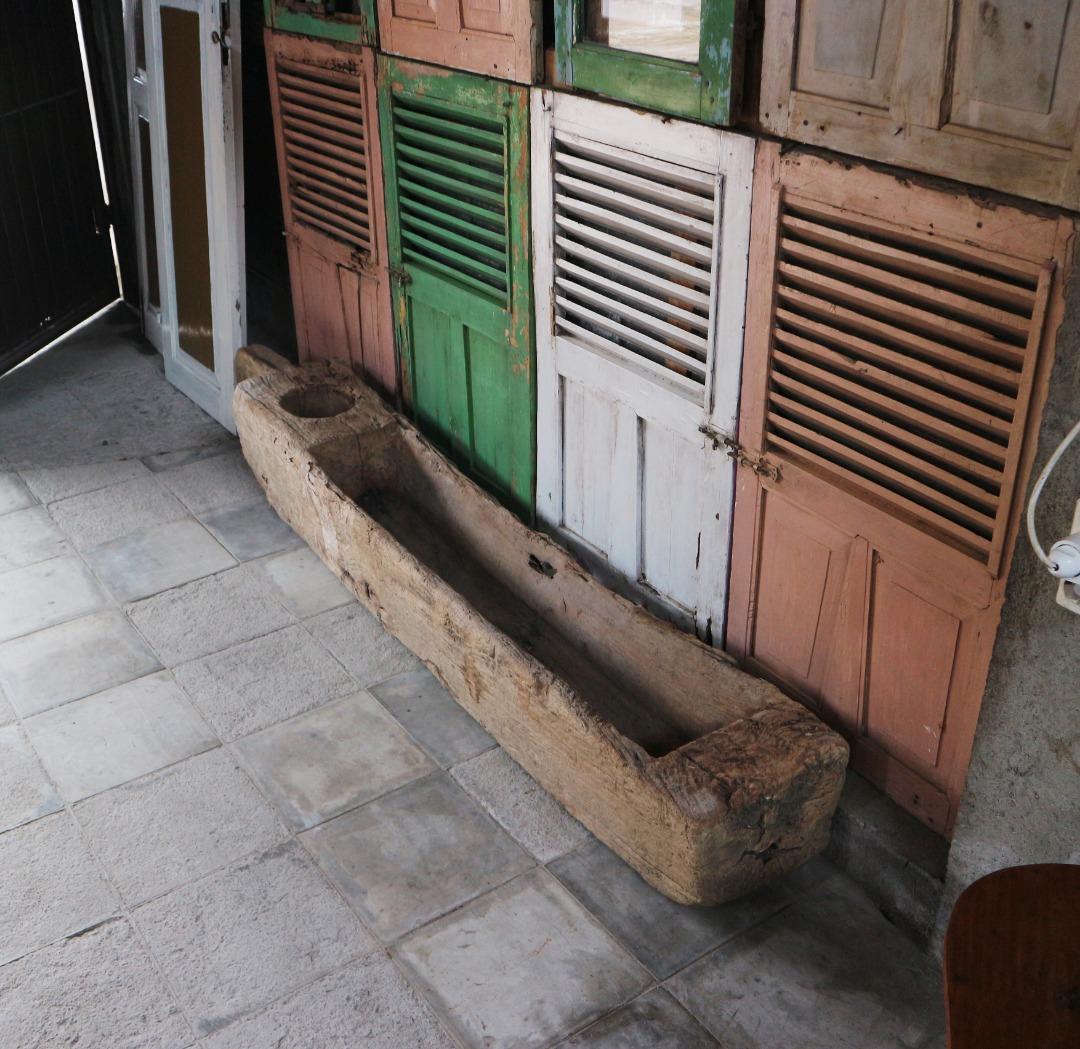 Lesung Antik/Lisung Tua Penumbuk Padi Jaman Dulu, Antik, Lainnya di ...