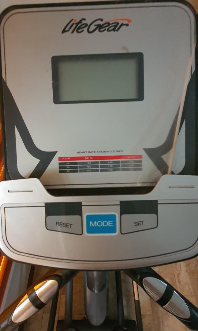 LifeGear Magnetic Elliptical Trainer, Sports Equipment, Exercise ...