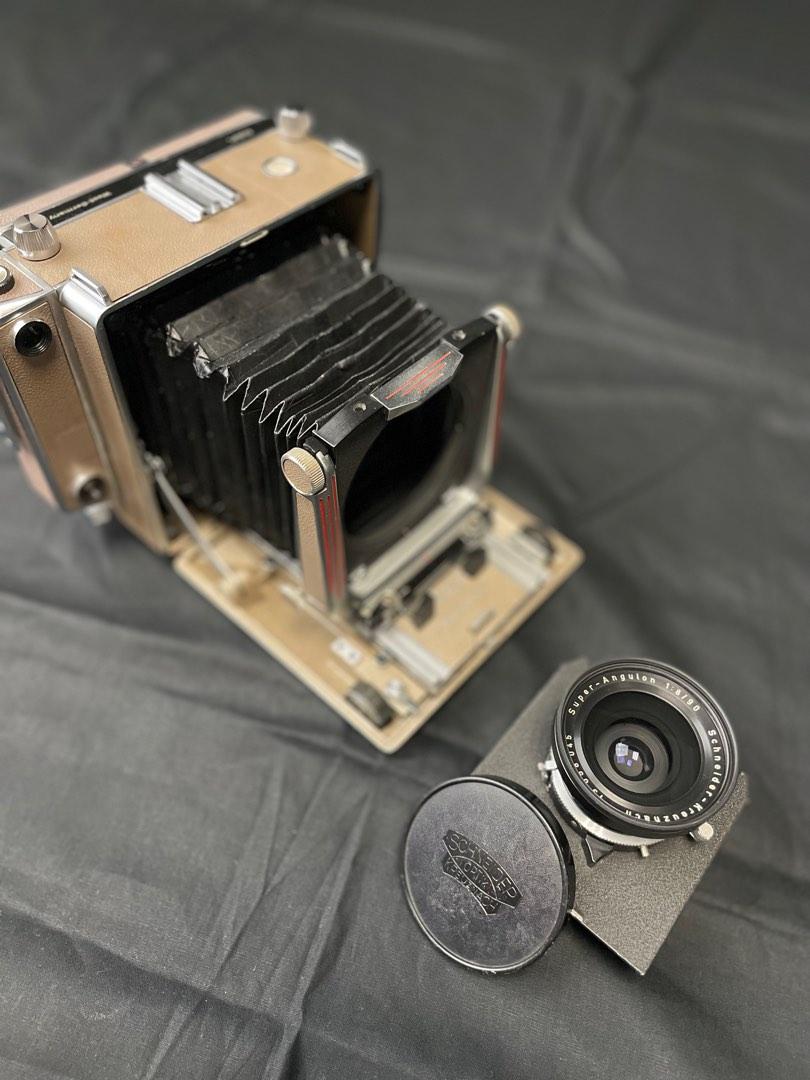 Linhof IV 4x5 with Schneider 90mm F8, 攝影器材, 相機 - Carousell