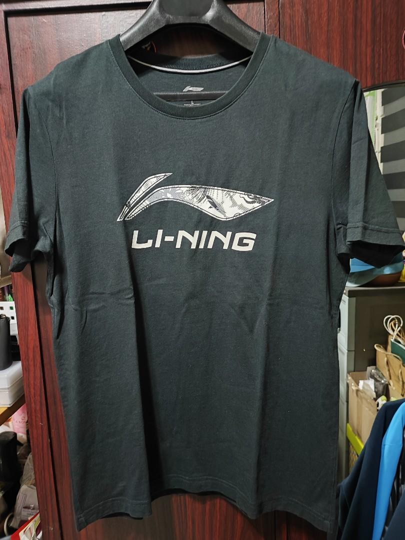 Li-Ning Tee Shirt for Mens, Men's Fashion, Tops & Sets, Tshirts & Polo ...