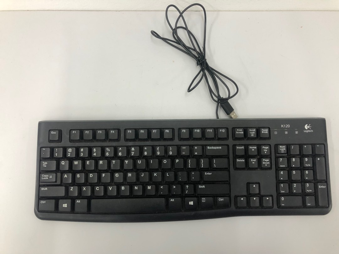 Logitech K120 Keyboard, Computers & Tech, Parts & Accessories, Computer ...