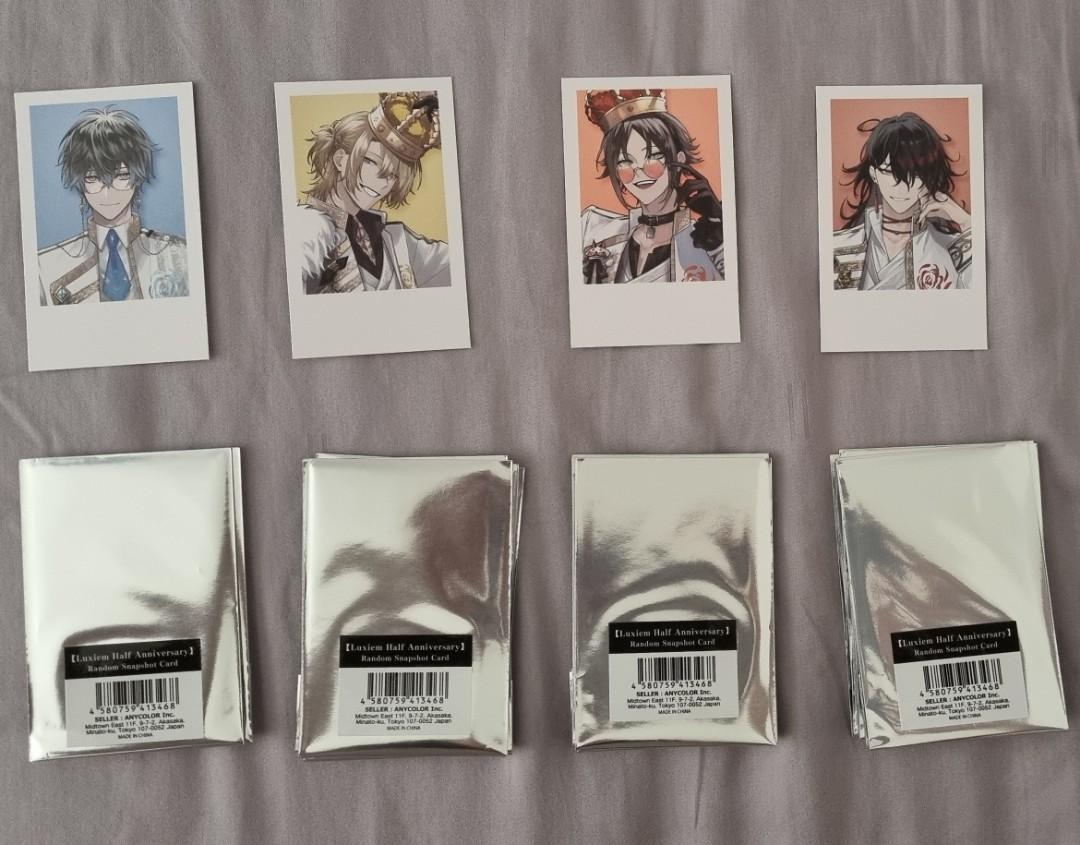 NIJISANJI_EN Luxiem Half Anniversary Snapshot Card, Hobbies & Toys ...
