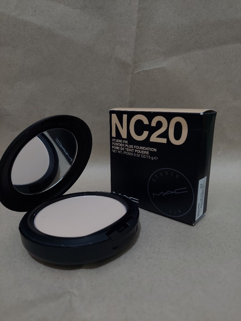 MAC Studio Fix Powder Plus Foundation NC20, Beauty & Personal Care ...