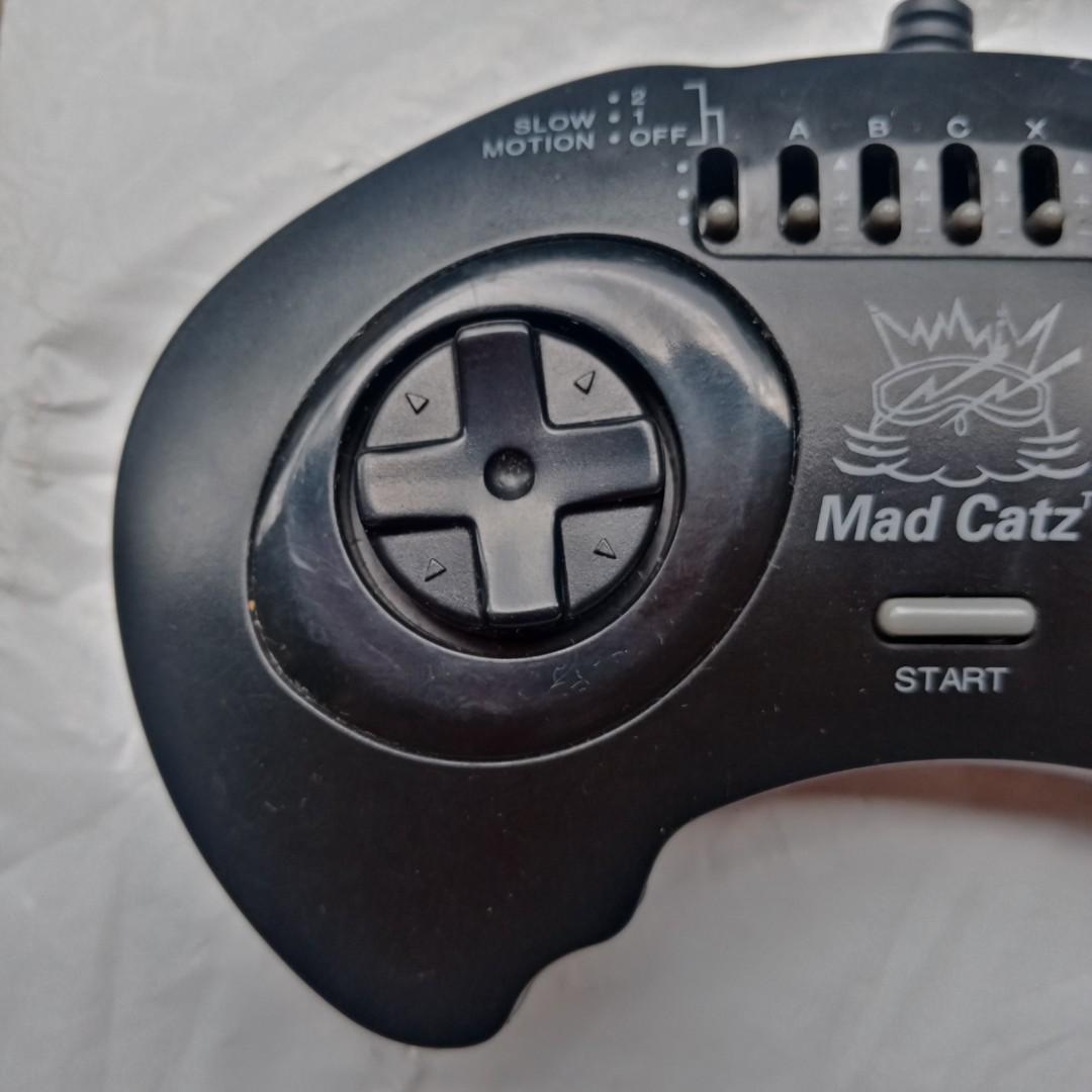 Mad Catz Sega Genesis 6-Button Turbo Controller (1993), Video Gaming ...