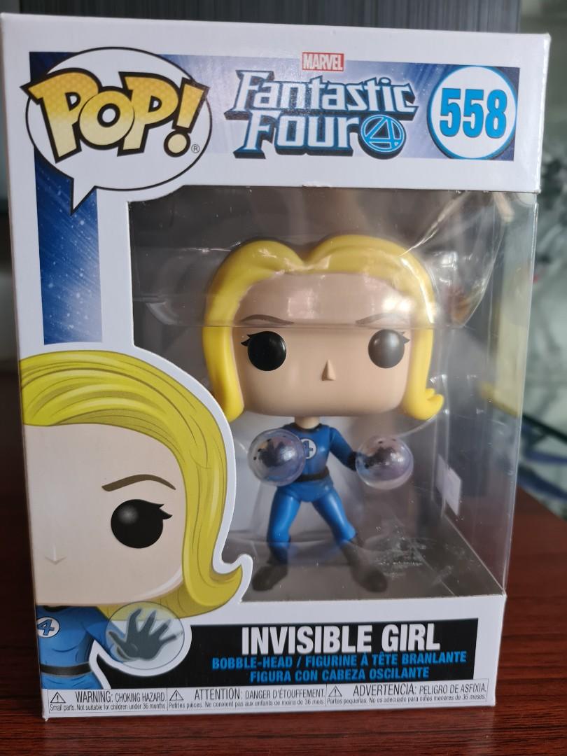 Marvel Funko Pop Invisible Girl, Hobbies & Toys, Toys & Games on Carousell