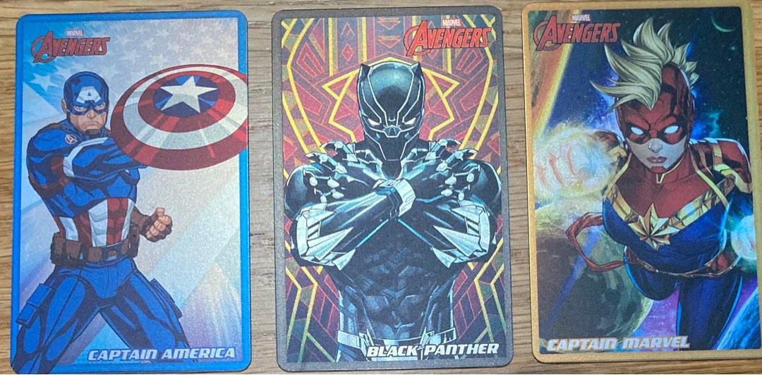 Marvels Avengers Foil card, Hobbies & Toys, Toys & Games on Carousell