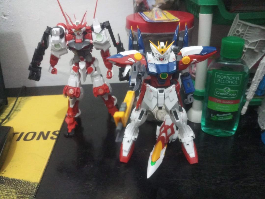 Mastet Grade Gundam Sengoku and Wing Gundam Zero, Hobbies & Toys, Toys ...