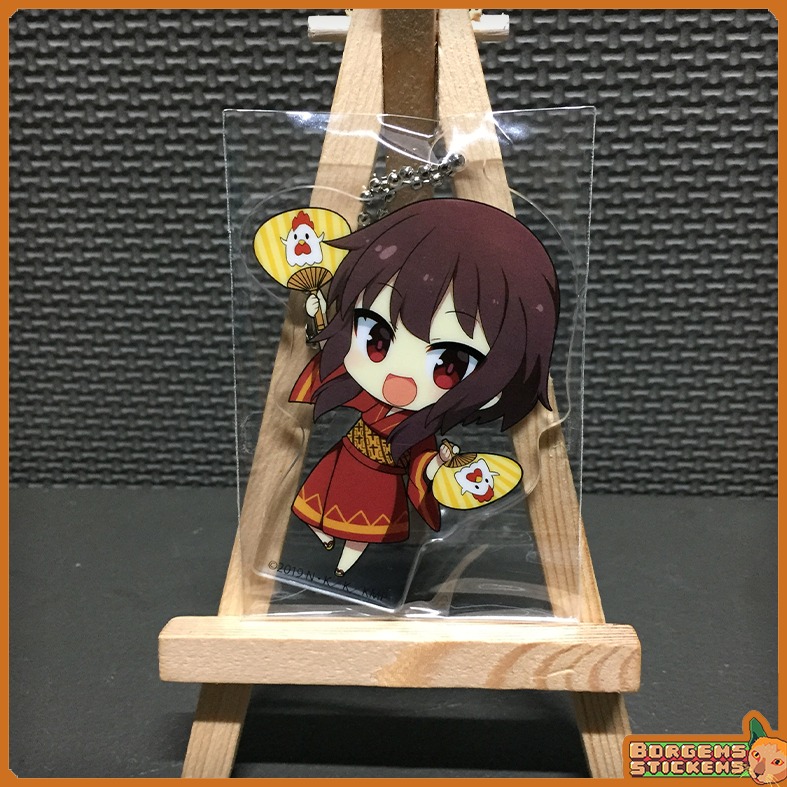 Megumin - Acrylic Keychain - KonoSuba [authentic], Hobbies & Toys ...