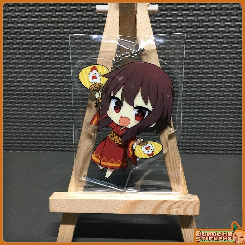 Megumin - Acrylic Keychain - KonoSuba [authentic], Hobbies & Toys ...