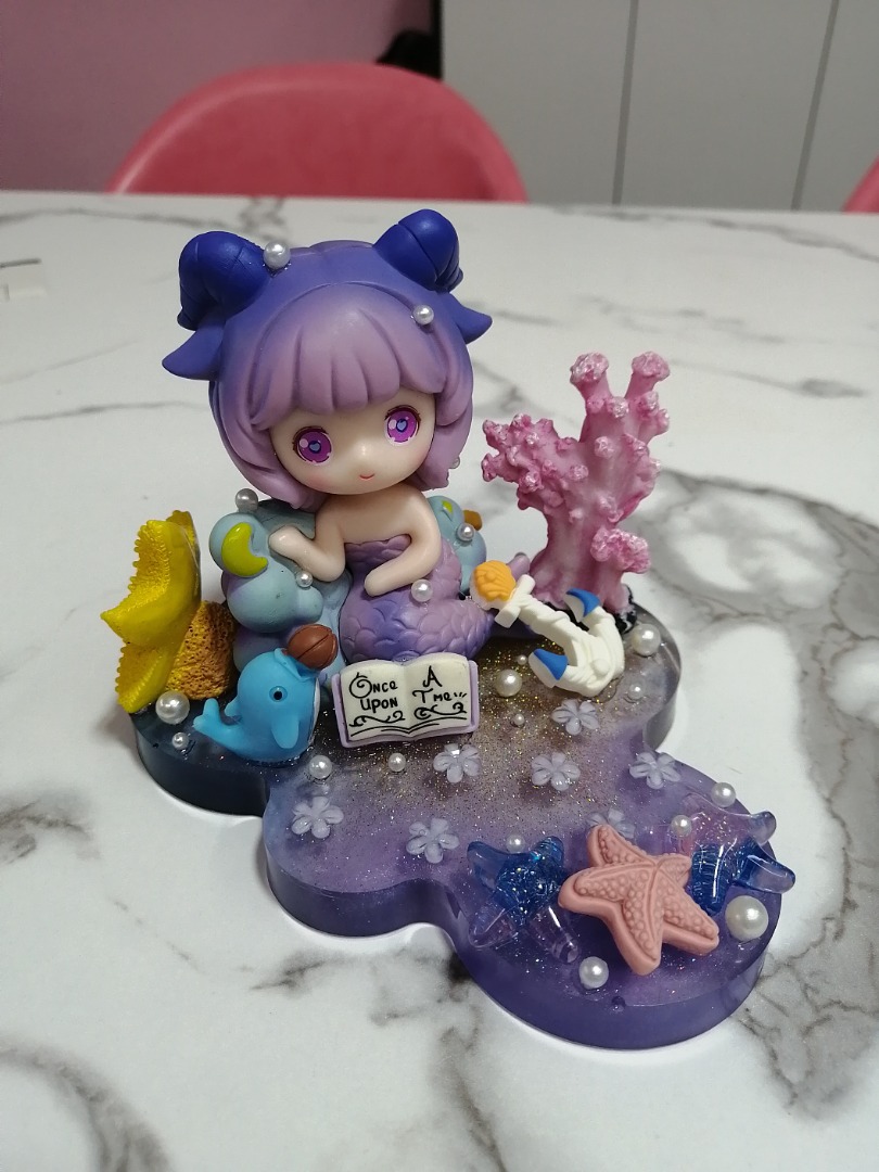 Mermaid Purple Phone/Tablet Stand, Hobbies & Toys, Stationery & Craft ...