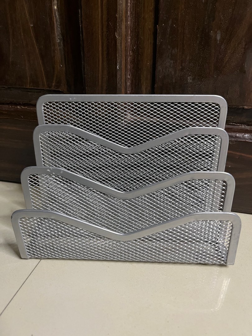 Mesh Letter & Paper Holder, Furniture & Home Living, Home Improvement ...