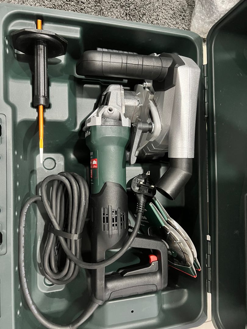 Metabo MFE 40 wall chaser, Furniture & Home Living, Home Improvement ...