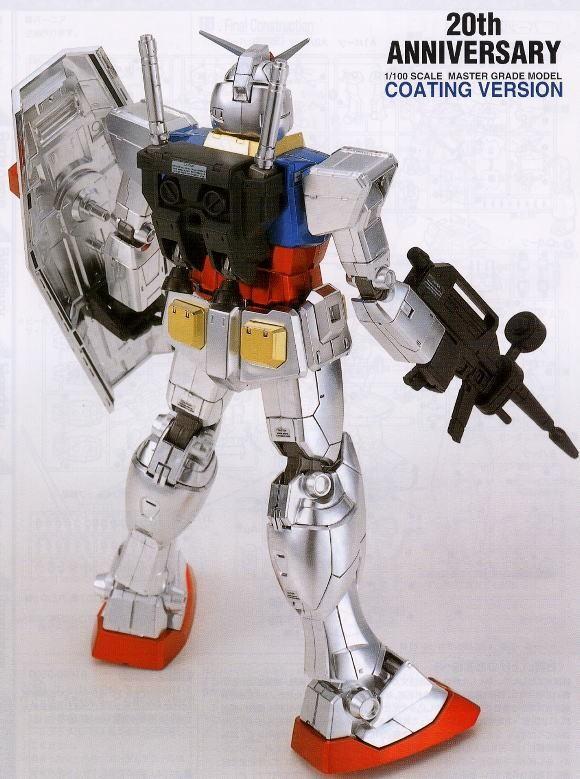 MG RX-78-2 Gundam 20th anniversary special Model kit Mobile suit Gundam master grade Coating ...