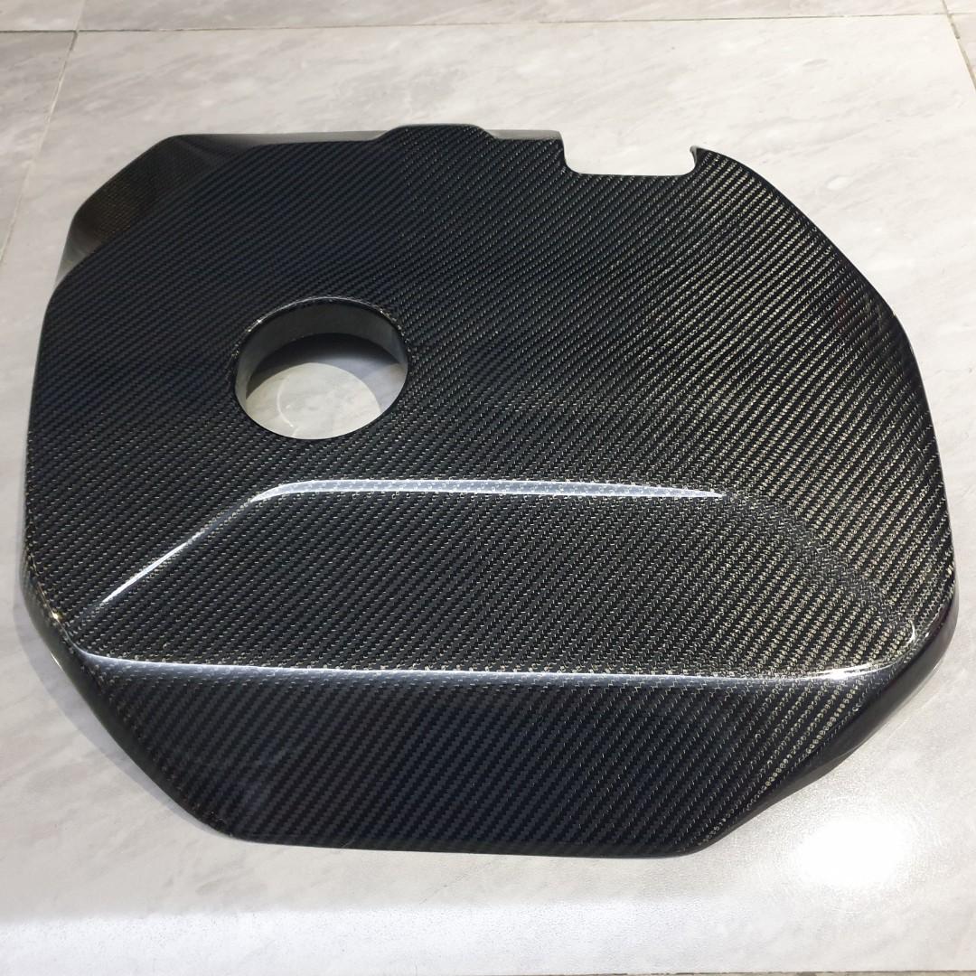 Mini Cooper F series carbon fiber engine cover F54 f55 f56 jcw, 汽車配件 ...