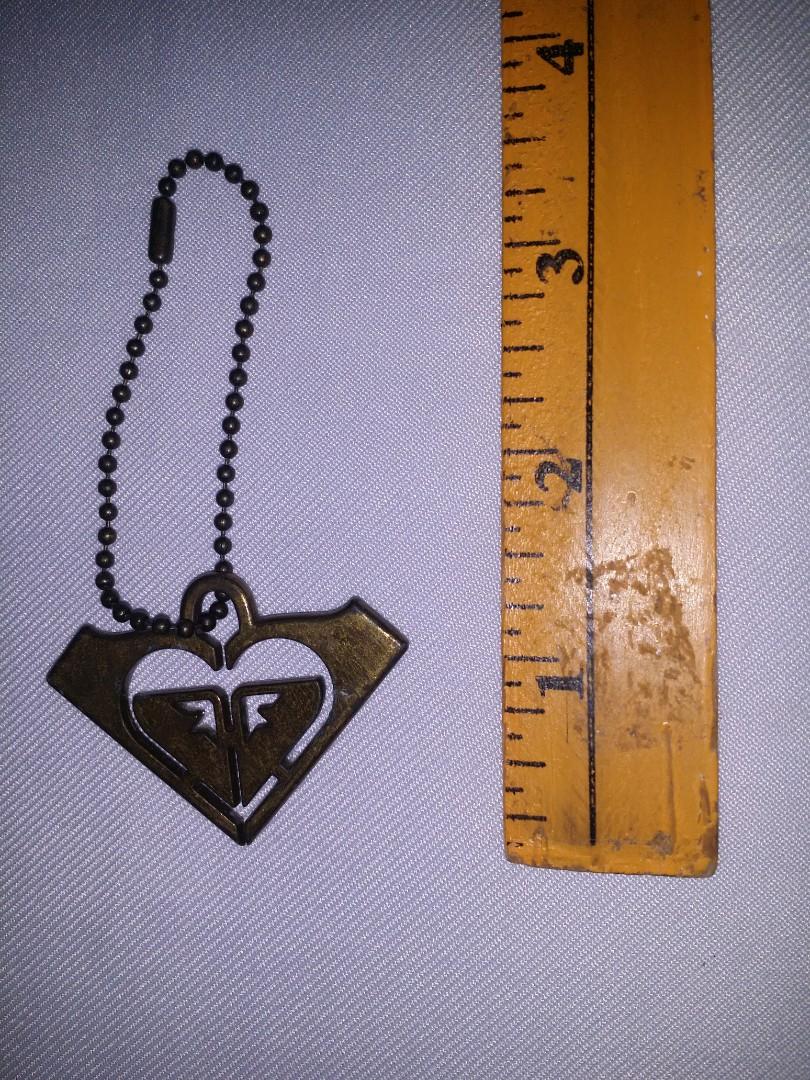 Missy's ROXY Bronze Metal Bag Charm Keychain, Women's Fashion, Watches ...