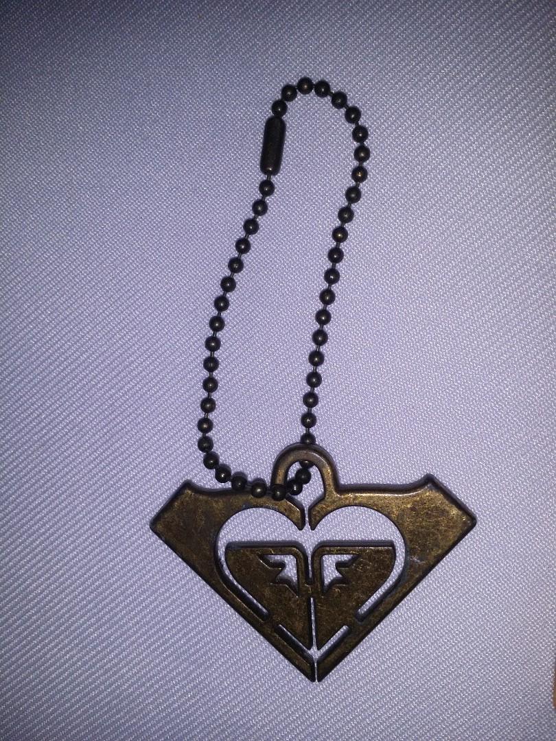 Missy's ROXY Bronze Metal Bag Charm Keychain, Women's Fashion, Watches ...