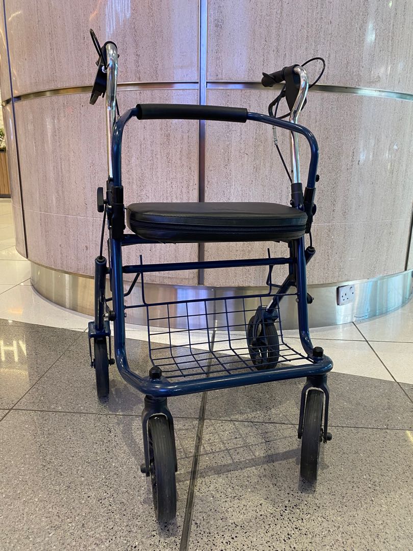 mobility push wheelchair, Health & Nutrition, Assistive & Rehabilatory ...