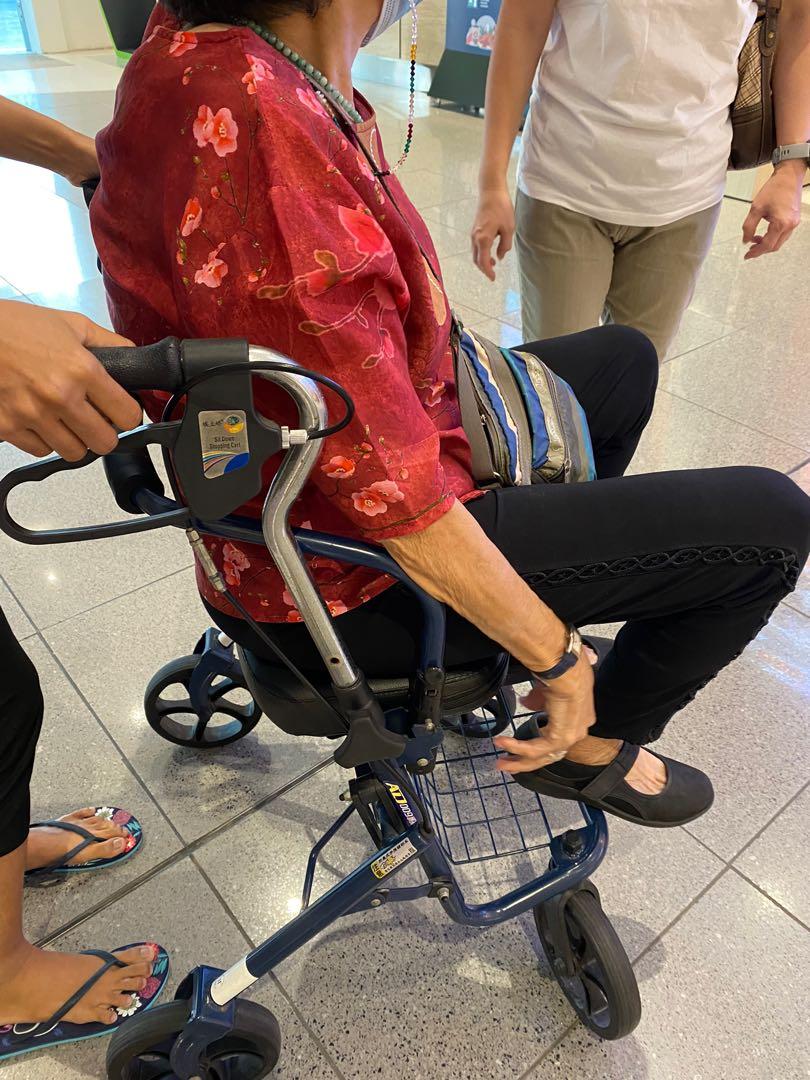 mobility push wheelchair, Health & Nutrition, Assistive & Rehabilatory ...