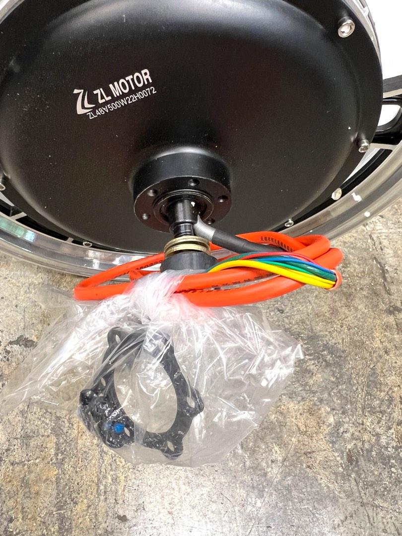 ***Motor Wheel 16 inch ZL 48v to 52v 500W Brushless Gearless, Sports Equipment, PMDs, E-Scooters ...