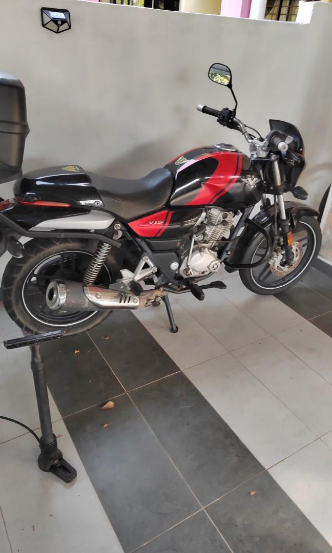 Motorcycle Modenas Bajaj V15, Motorbikes on Carousell
