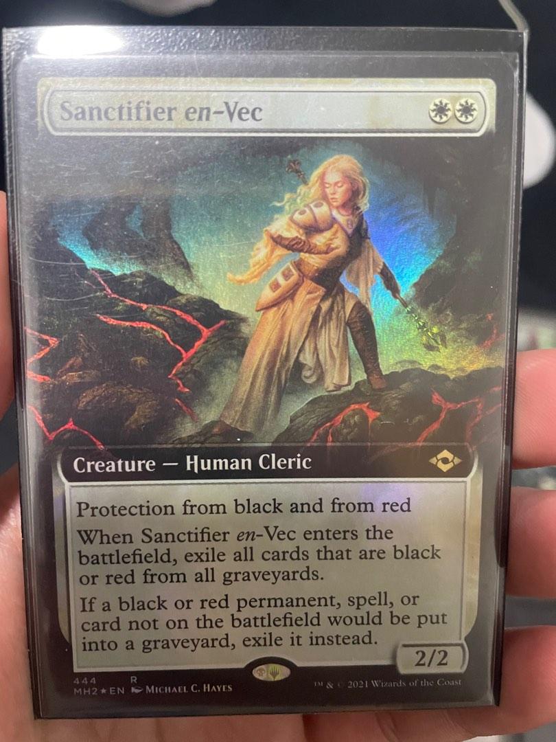 MTG Sanctifier en-Vec (EA Foil), Hobbies & Toys, Toys & Games on Carousell