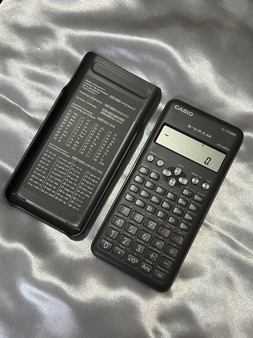 NEW Casio FX-570MS 2nd Edition Scientific Calculator Scical Sci Cal ...