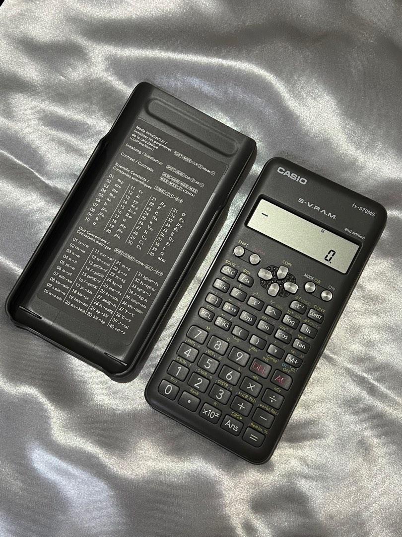 NEW Casio FX-570MS 2nd Edition Scientific Calculator Scical Sci Cal ...